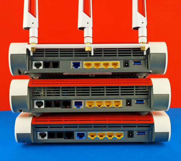 Details zu den Versionen der FRITZ!Box 7590 AX - FriXtender